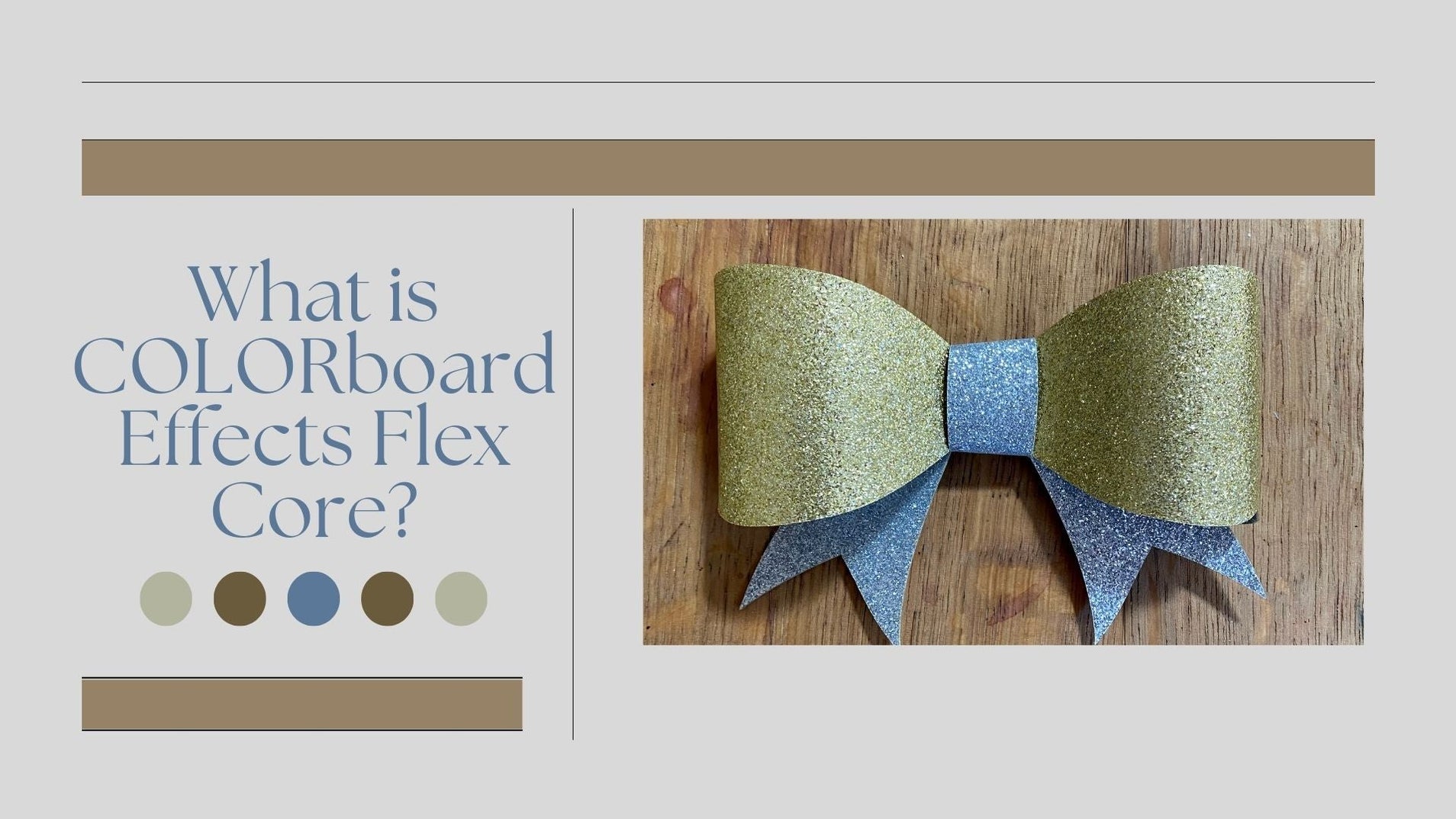 What is COLORboard Effects Flex Core Option? — Craft Closet