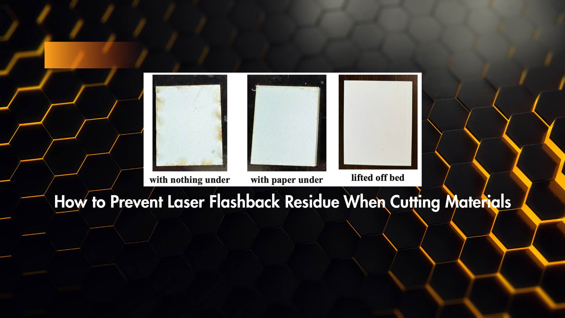 How to Prevent Laser Flashback Residue When Cutting Materials — Craft ...