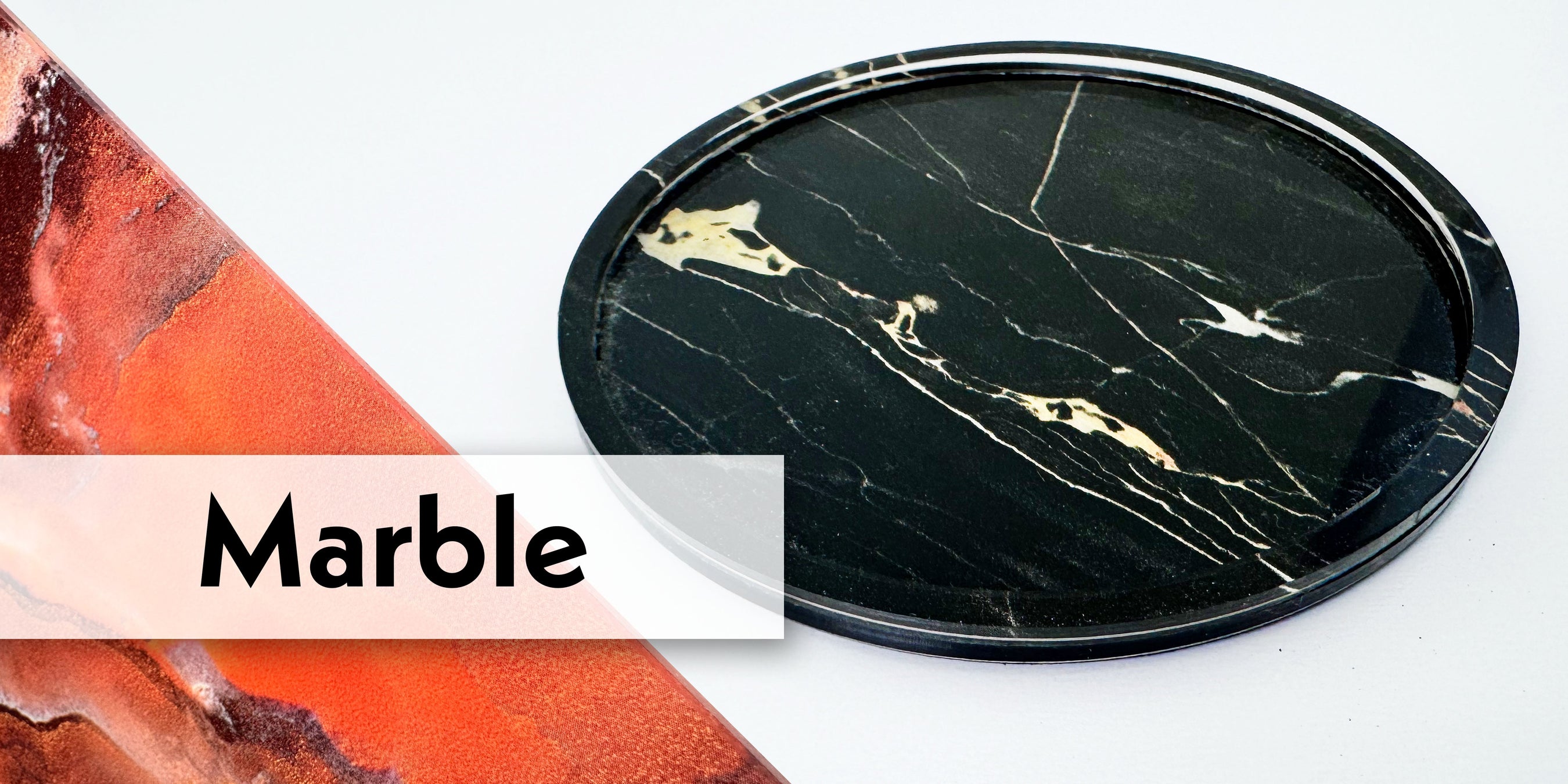 Marble Acrylic Sheets | Realistic Veining Laser Acrylic — Craft Closet