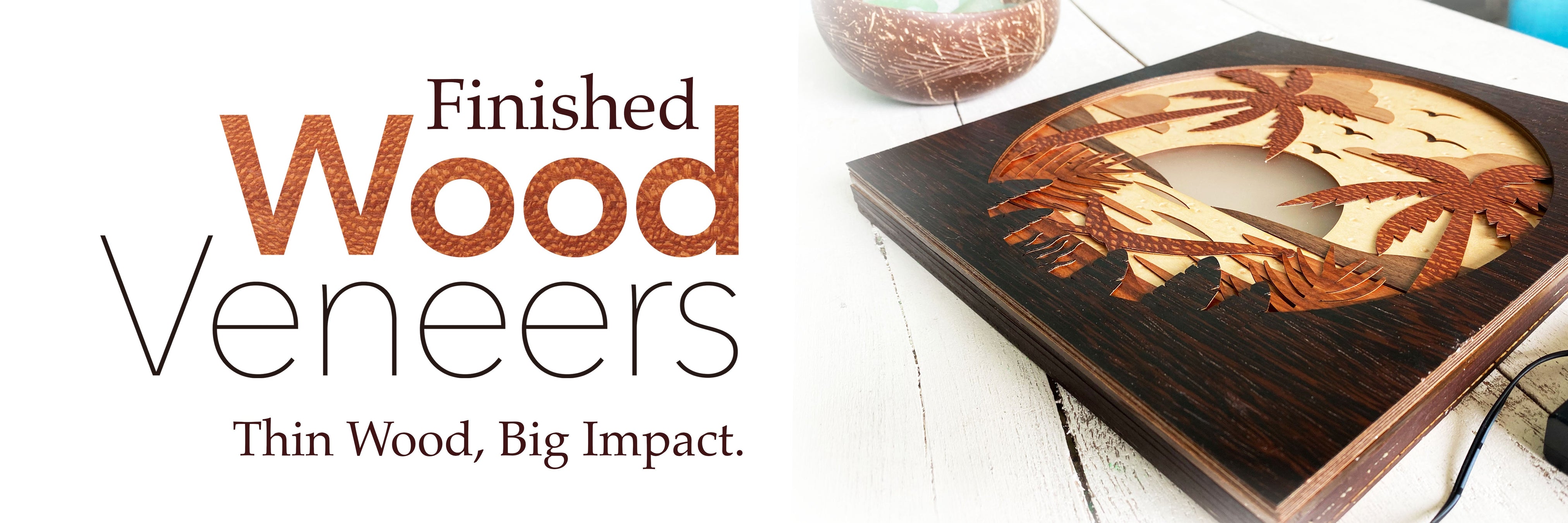Laser Compatible Wood Veneer | Finished & Sized In-House — Craft Closet