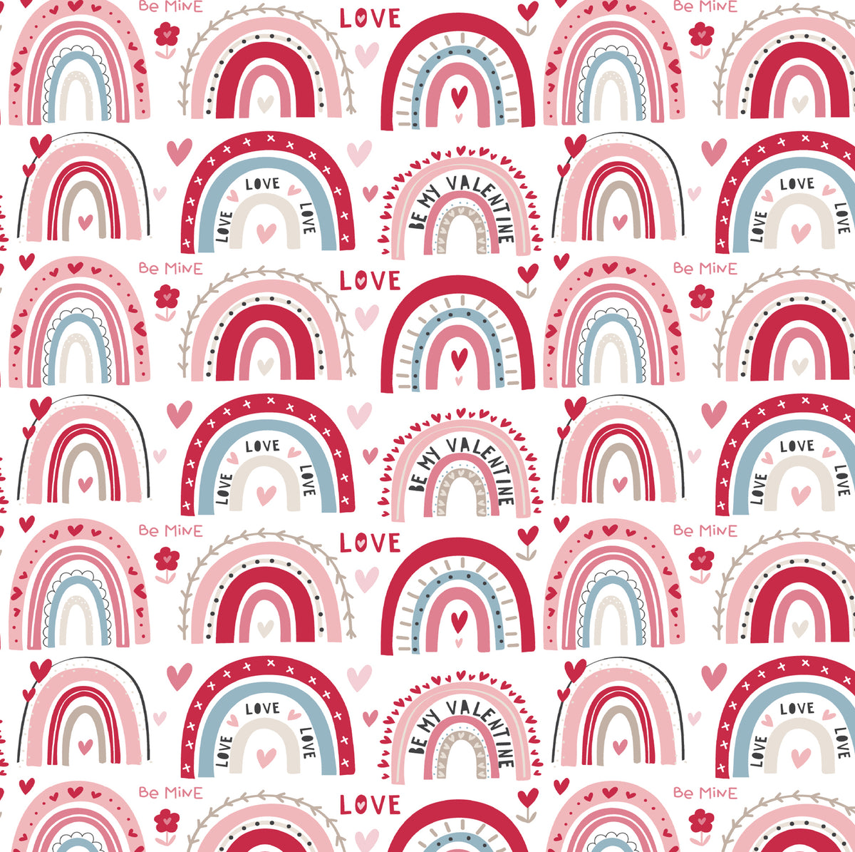 400/ Valentine Boho Rainbows COLORboard — Craft Closet