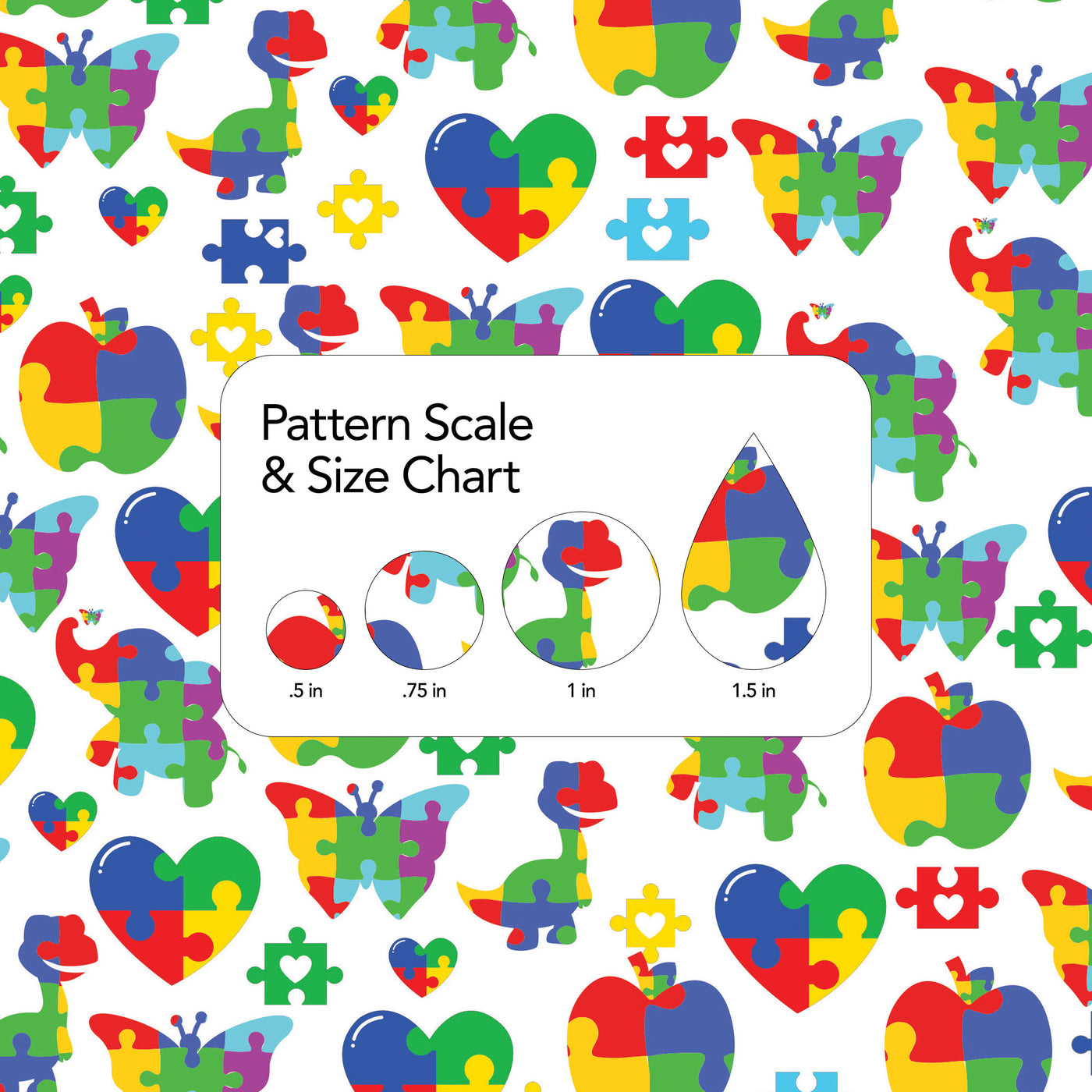 435/ Autism Puzzles COLORboard — Craft Closet