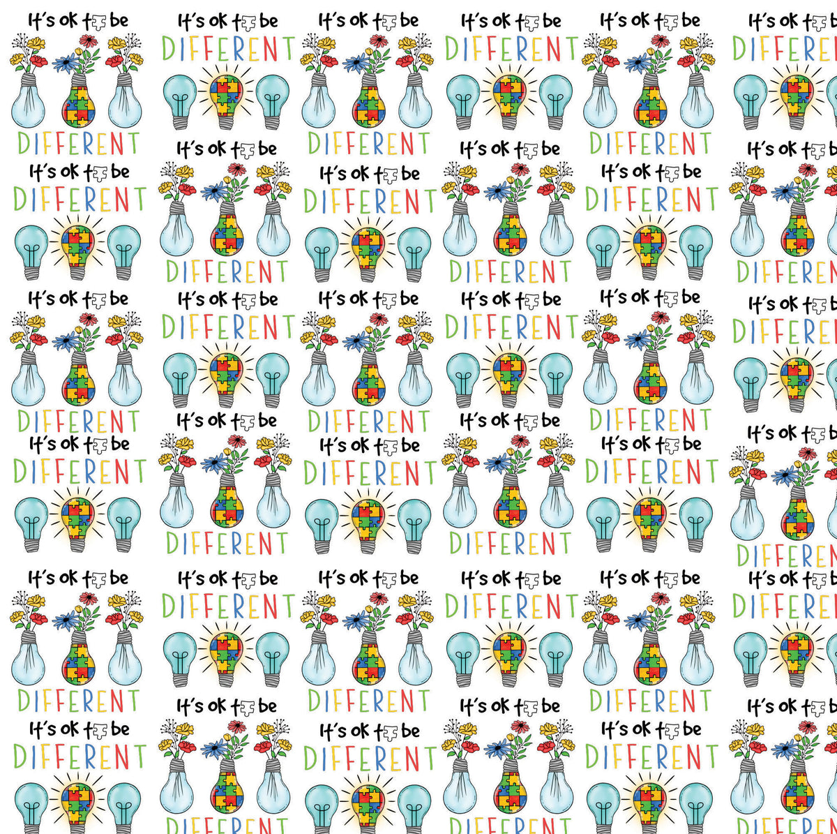 436/ It's Ok To Be Different COLORboard — Craft Closet