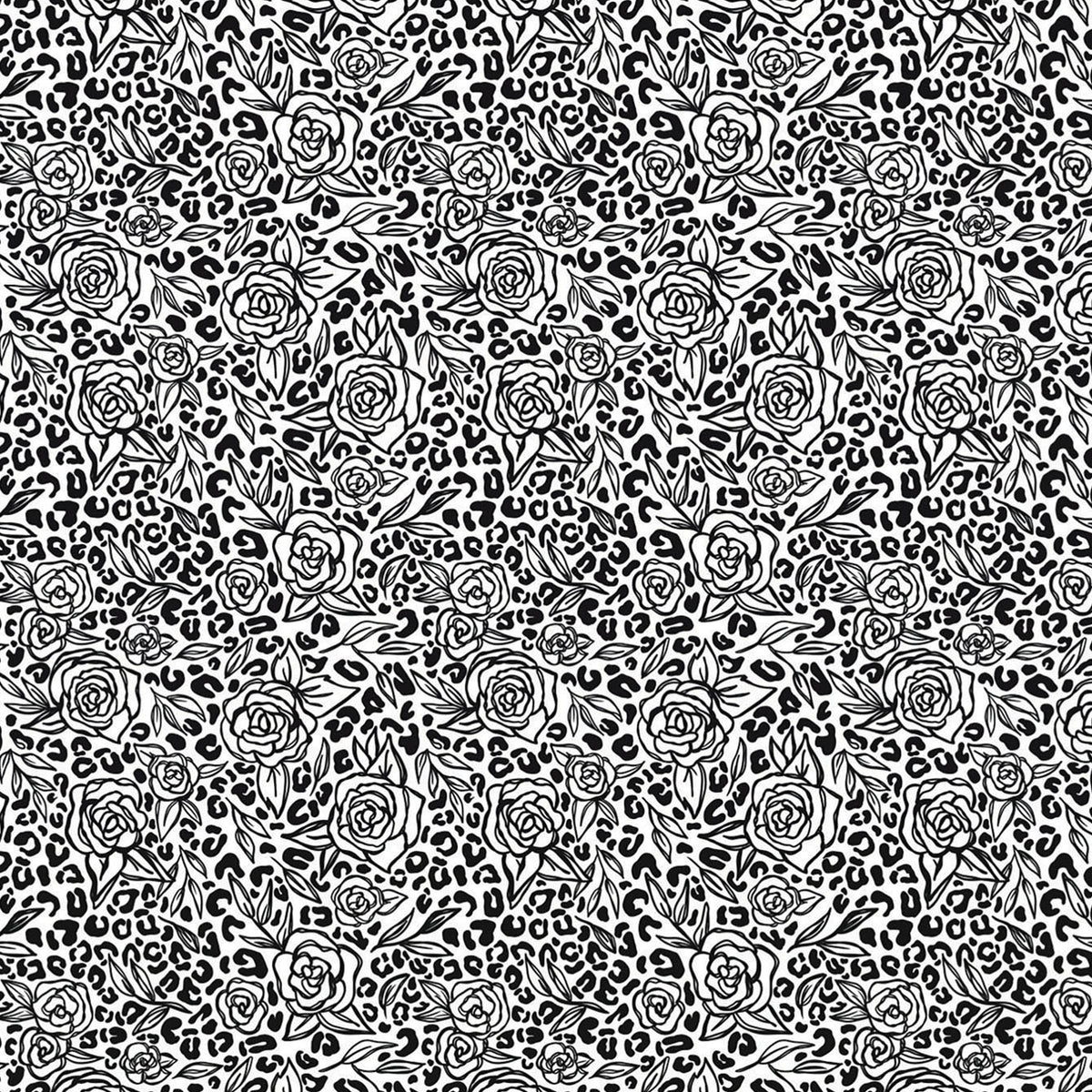 448/ Samantha's Doodles Leopard Flowers Mini COLORboard — Craft Closet