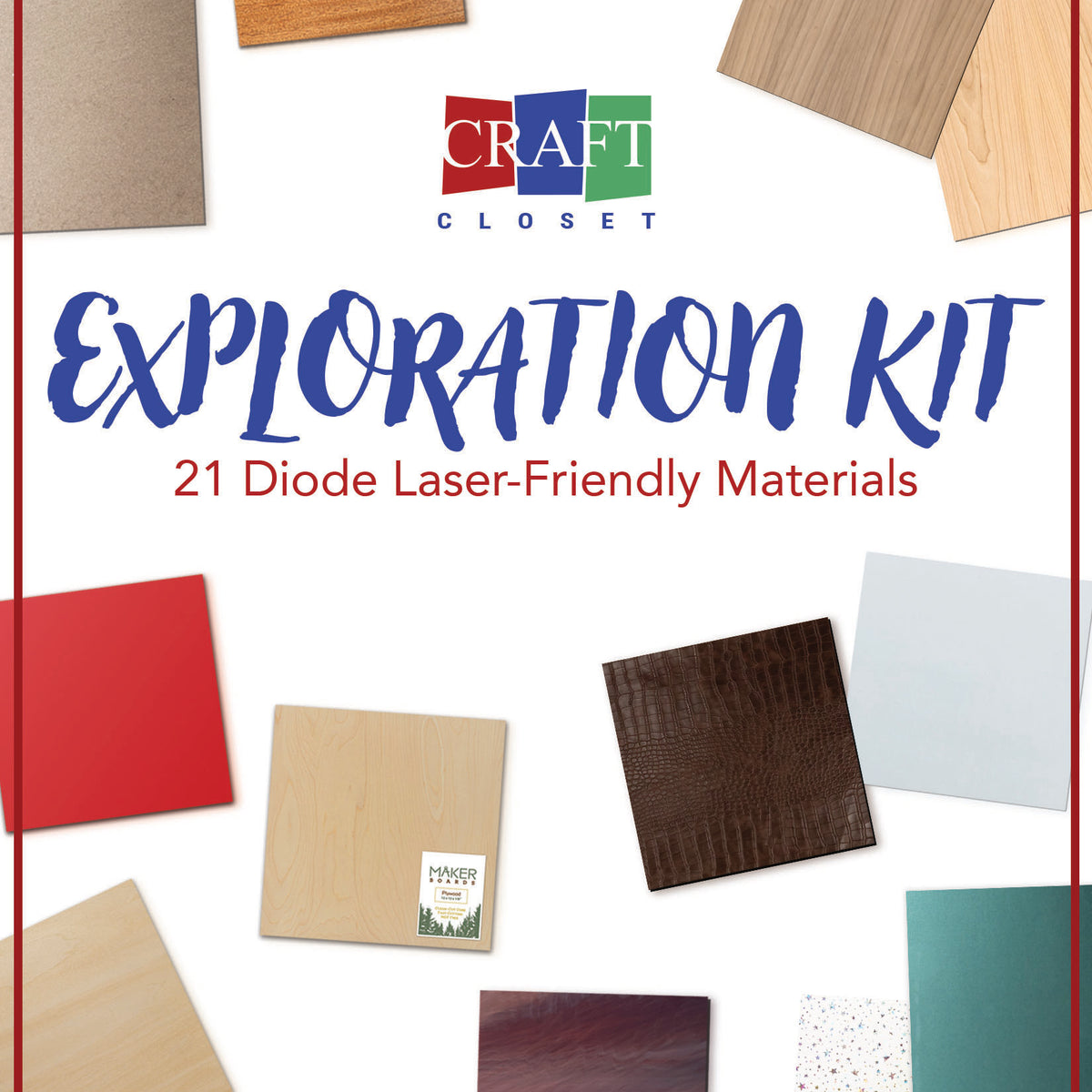Expansion Sample Pack. 12”x19”, laser / Glowforge ready | Test a little ...