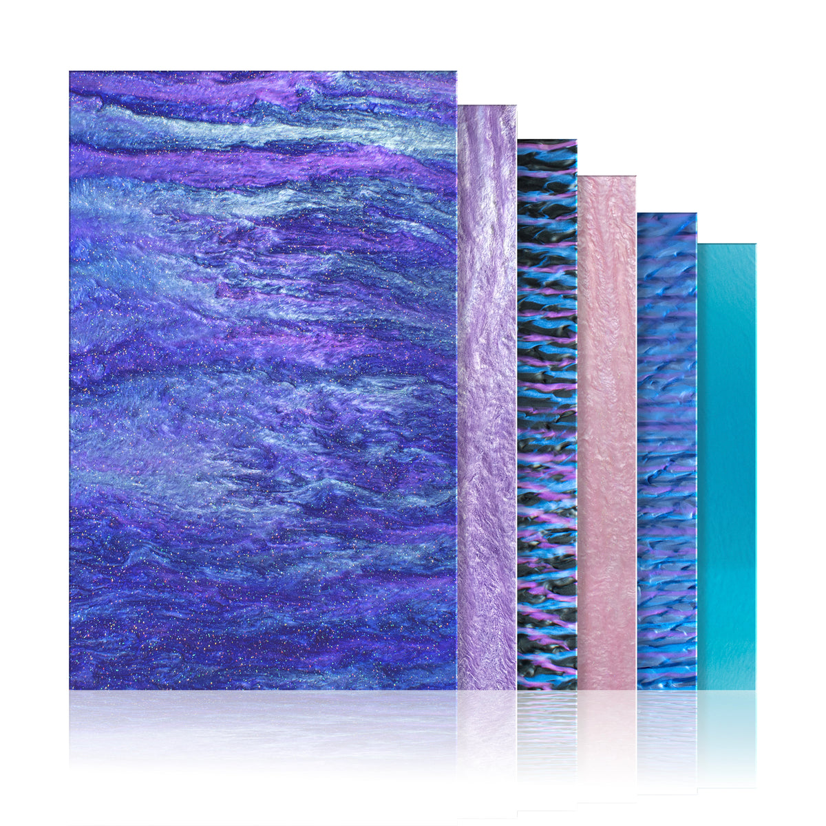 ColorWave Acrylic Variety Pack, Cast Acrylic, Laser Safe, 1/8”, 12”x19 ...