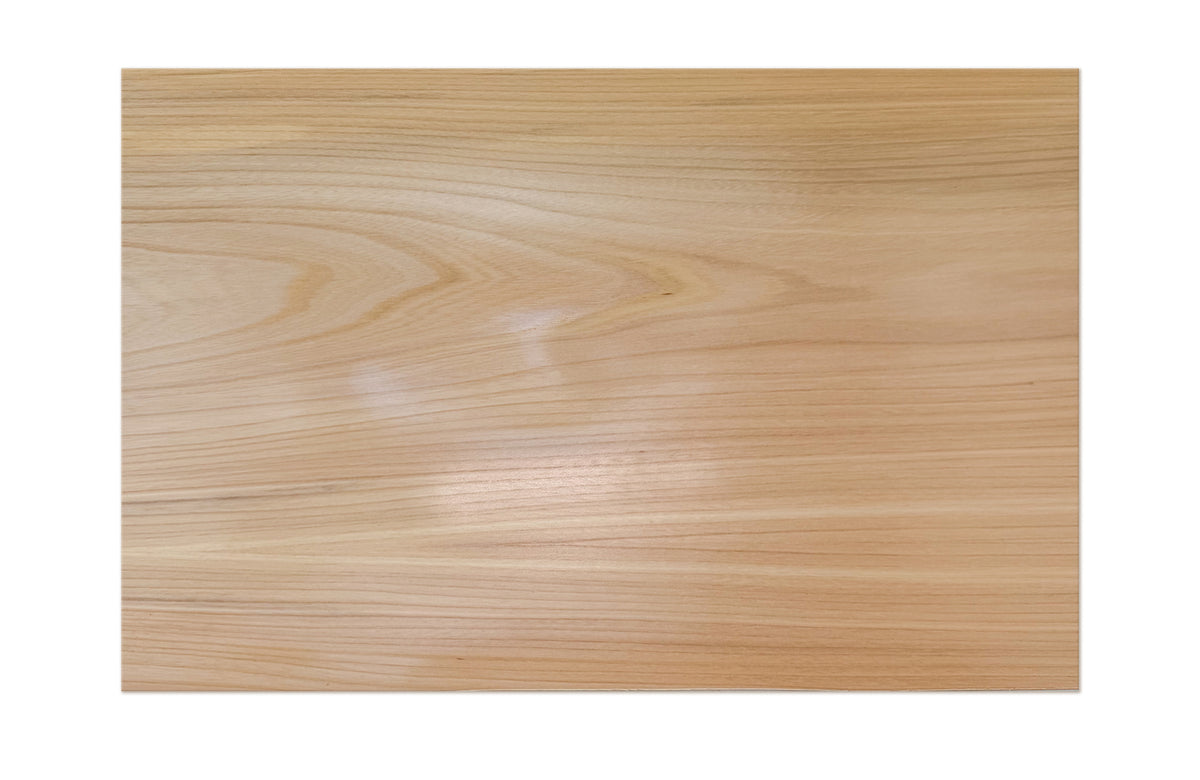 Elm, Gray, Plain Slice, Wood Veneer, 12x19 inches, Finished — Craft Closet