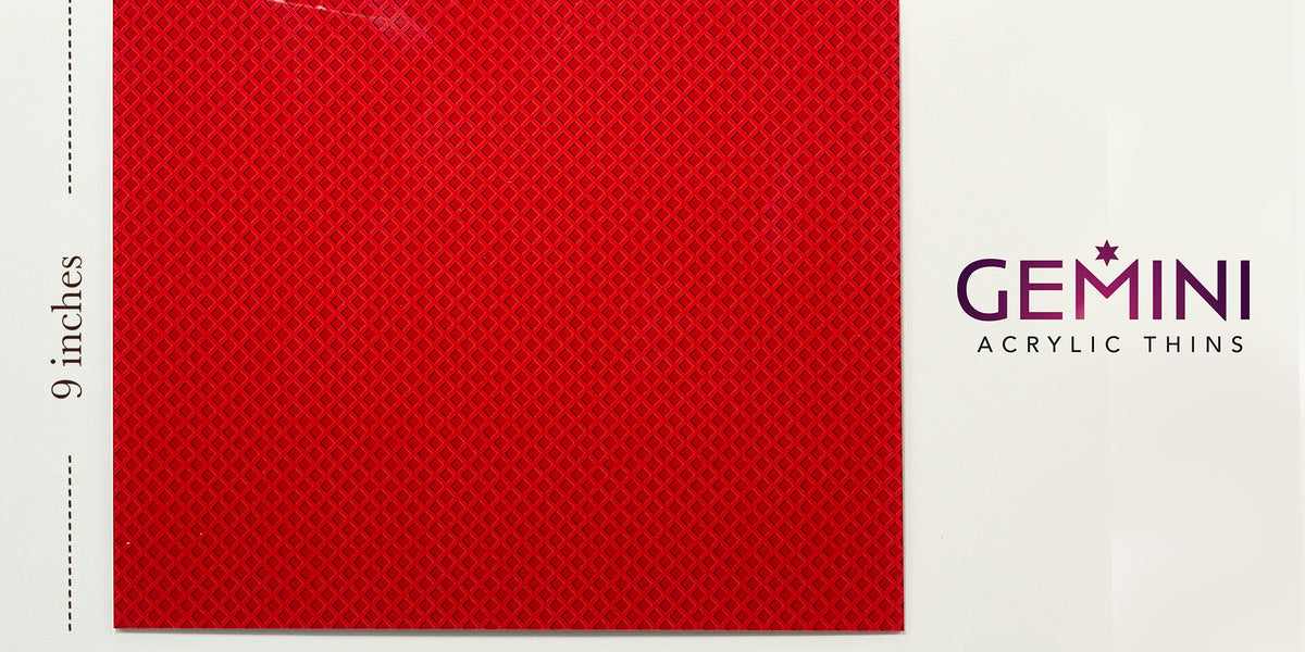 Gemini-Red Diamonds — Craft Closet