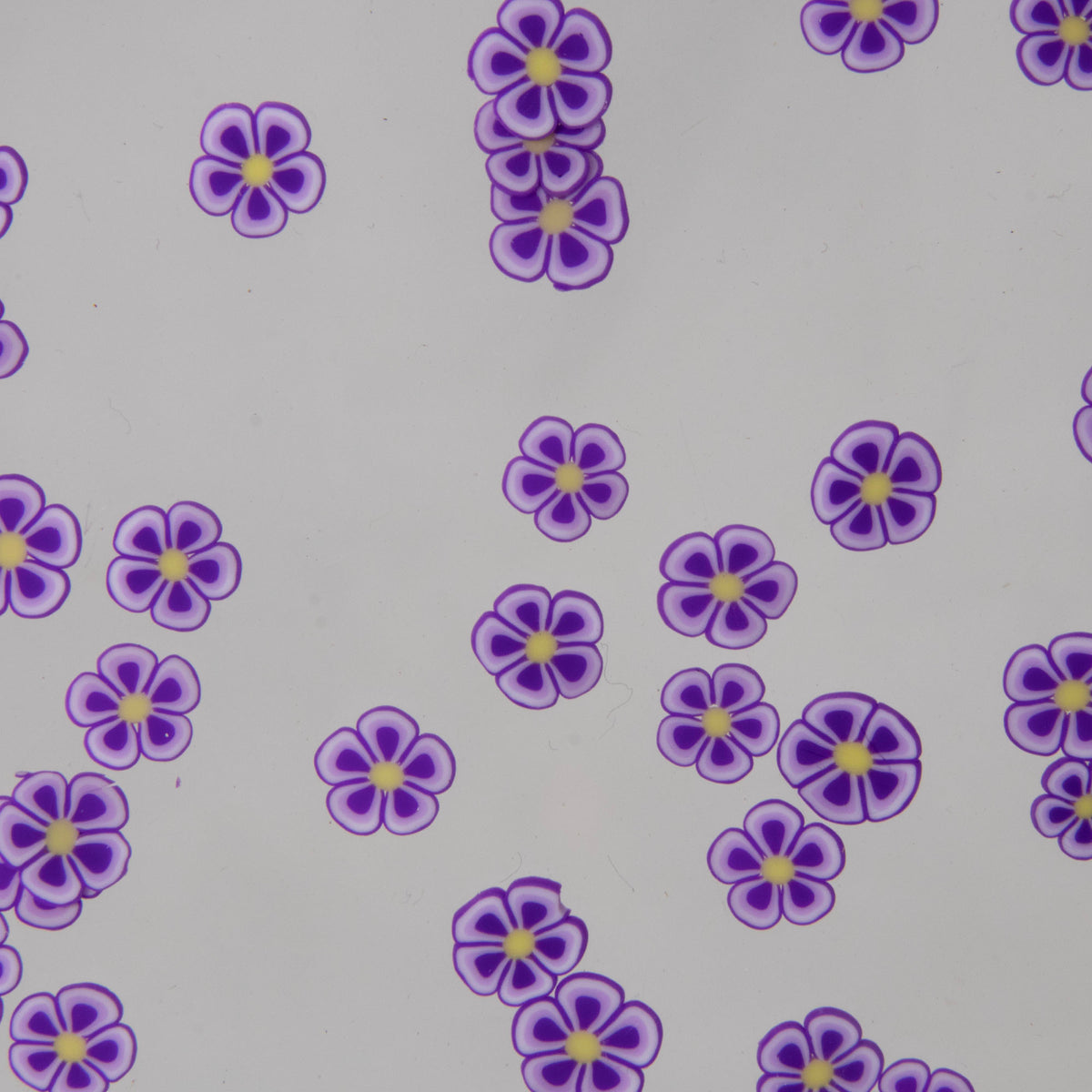 Purple Daisy Sprinkles Transparent Cast Acrylic, Laser Safe, 1/8”, 12 ...