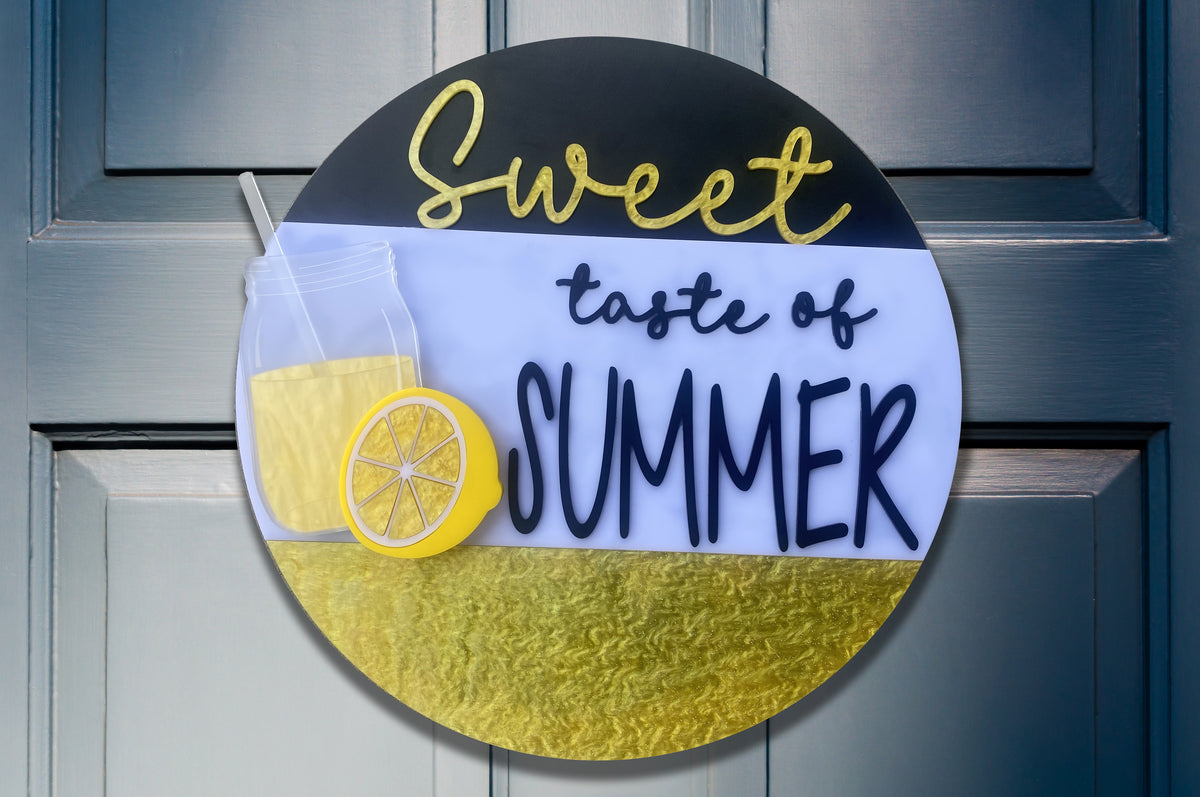 Sweet Taste of Summer Door Hanger Digital File by Taibrie Bangs — Craft ...