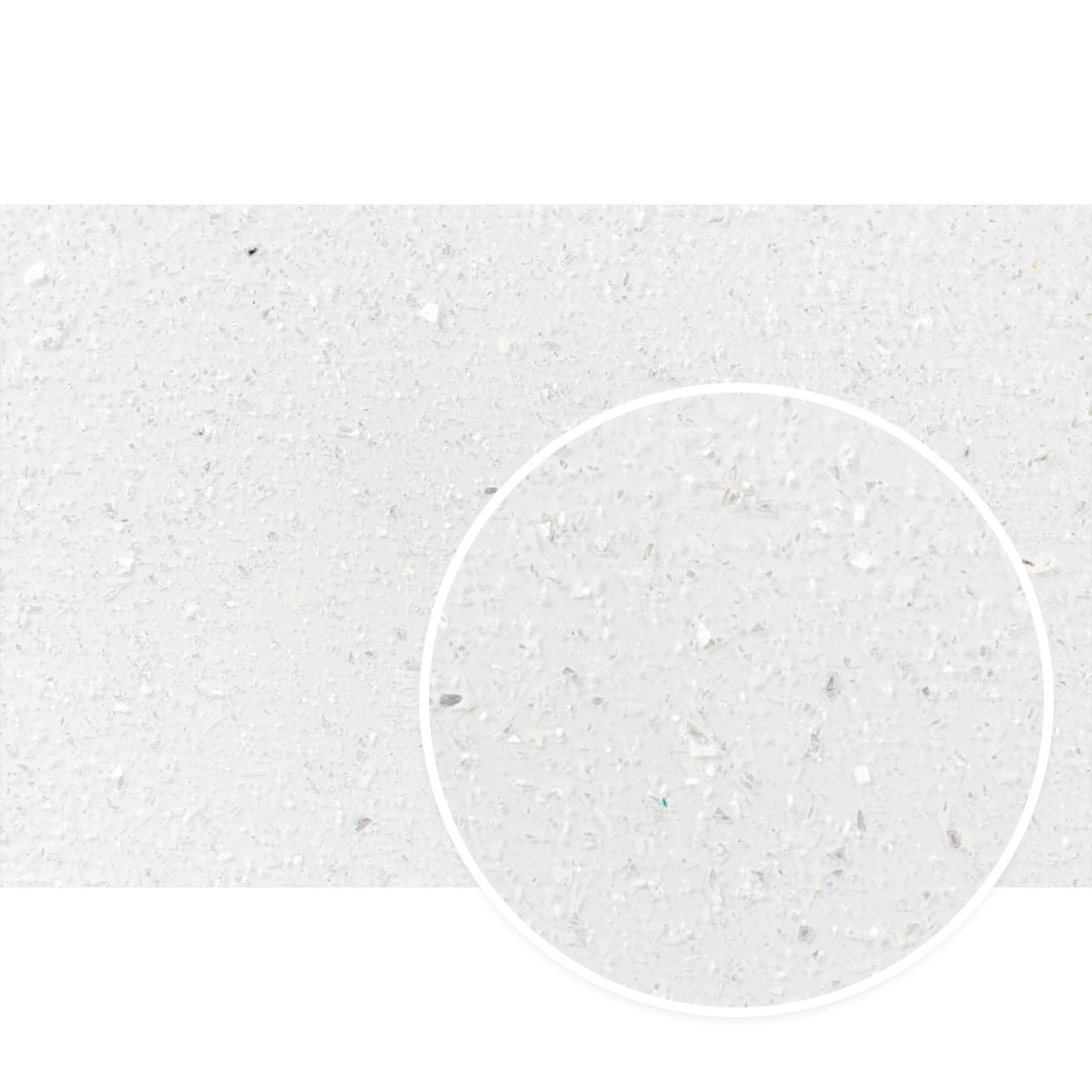 Crystal Ice Clear White Silver Glitz Glitter Cast Acrylic, Laser Safe ...