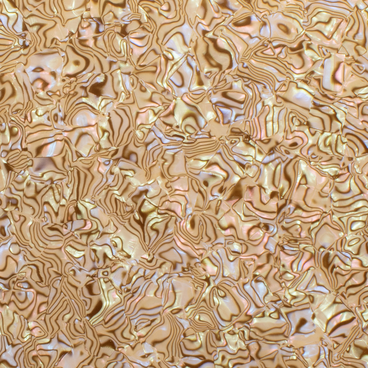 Dancing Opal Tan, Cream, Rainbow Shell Acrylic Cast Acrylic, Laser Safe ...