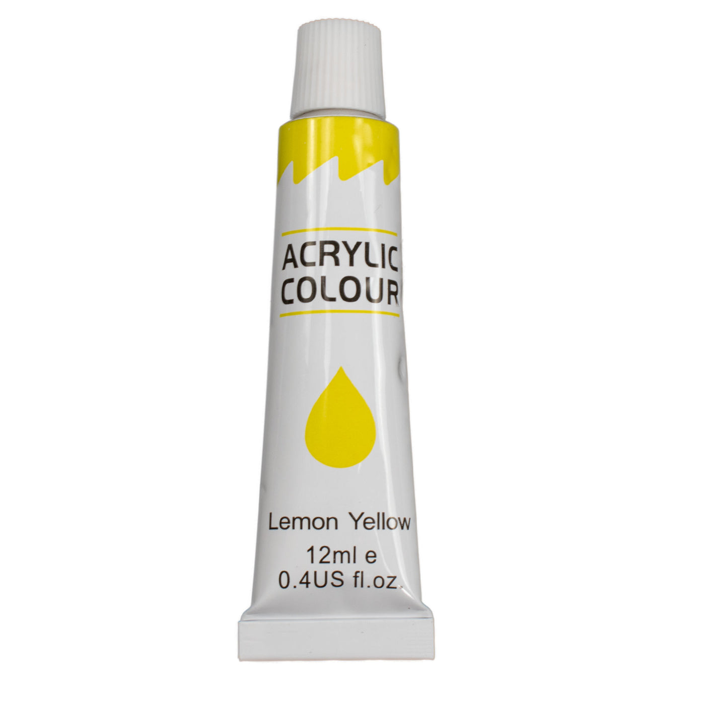 Lemon Yellow Paint Tube Set of 24 — Craft Closet