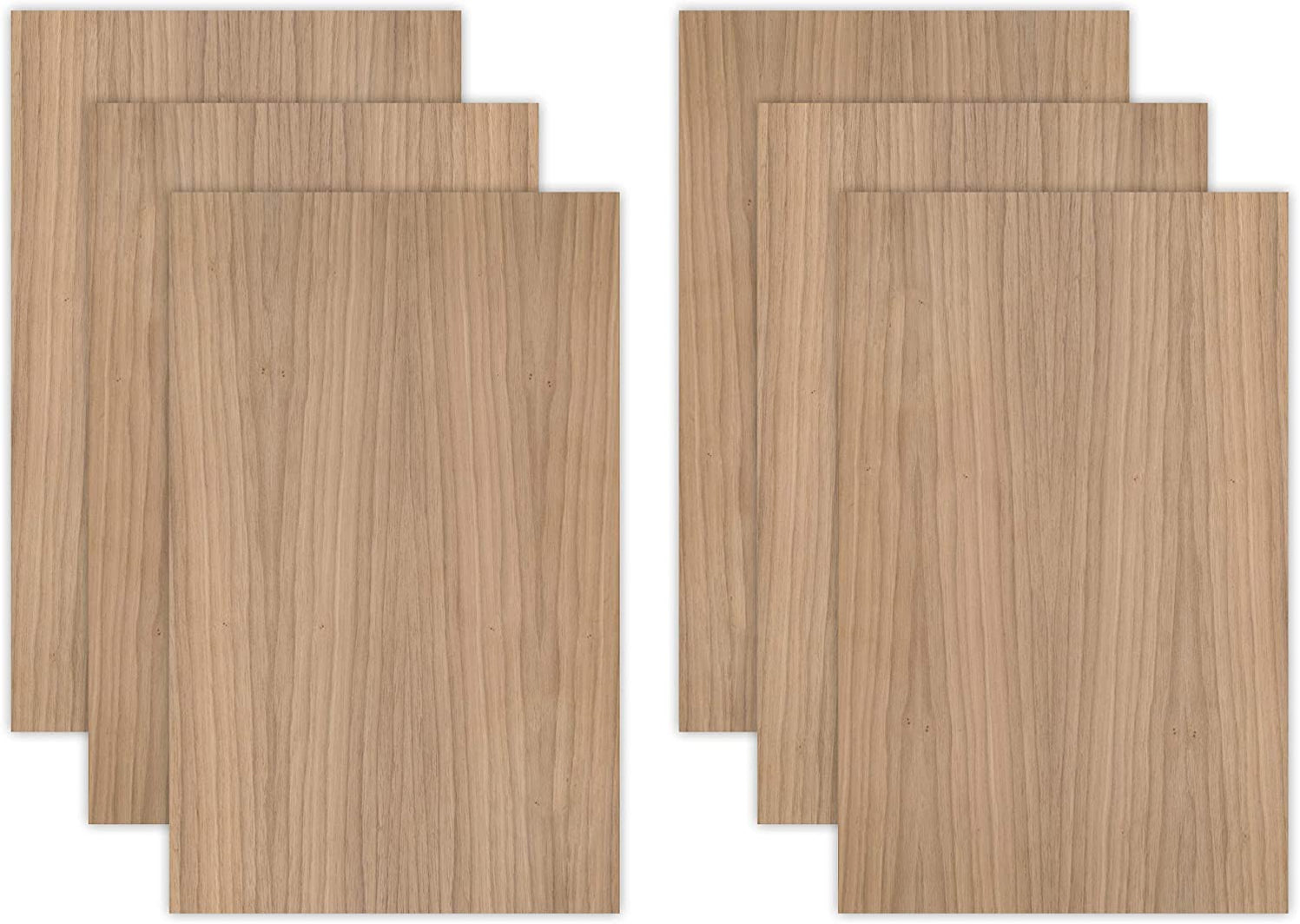Walnut, 1/4 inch, 12x19 inch, Double Sided, Unfinished — Craft Closet